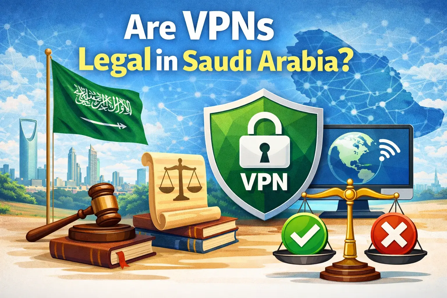 Are VPNs Legal in Saudi Arabia? 2026 Guide to Saudi Arabian Internet Laws